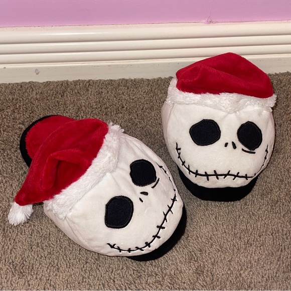 Disney | Shoes | Kids Childs Slippers Jack Skellington Nightmare Before ...